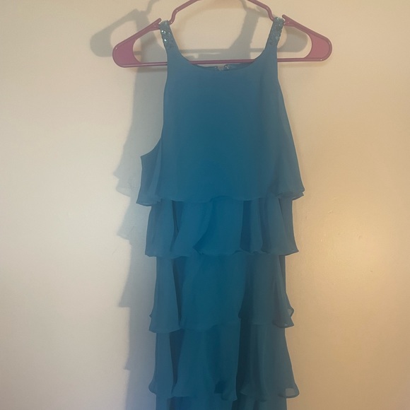 SL Fashions | Dresses | Sl Fashions Blue Party Dress | Poshmark